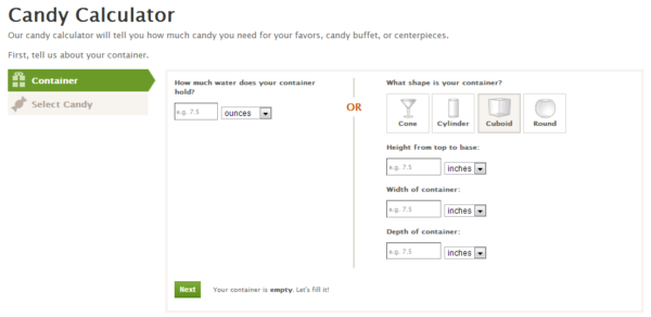 NEW: Candy Calculator for a Beautiful, Easy Candy Buffet