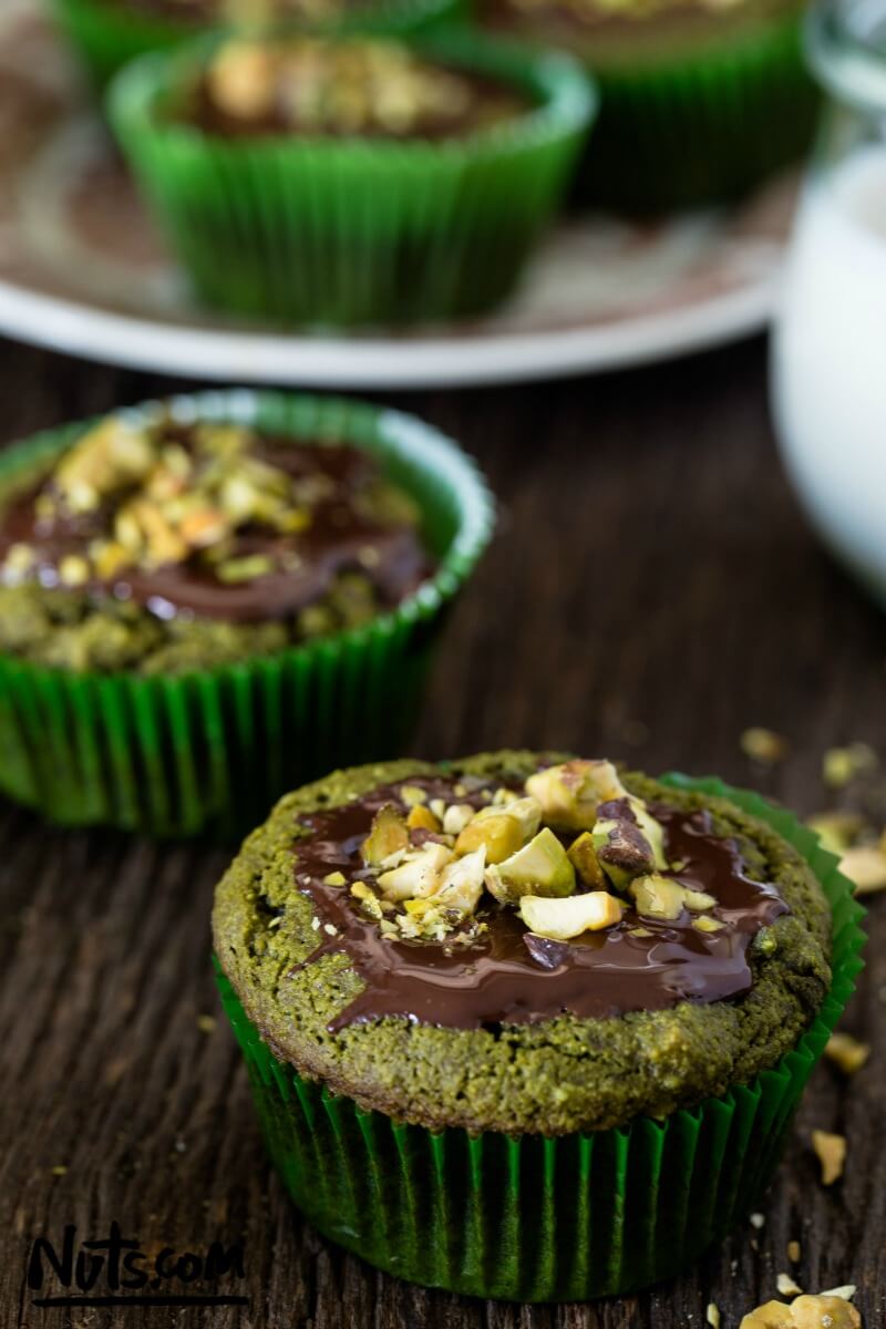 Matcha Green Tea Muffins Recipe {Gluten-Free} - The Nutty Scoop from ...